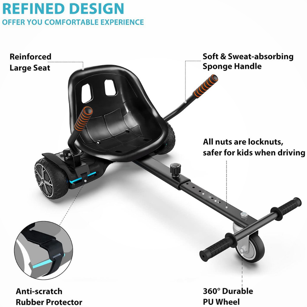 Hx Hoverboard Go Kart Attachment New Zealand