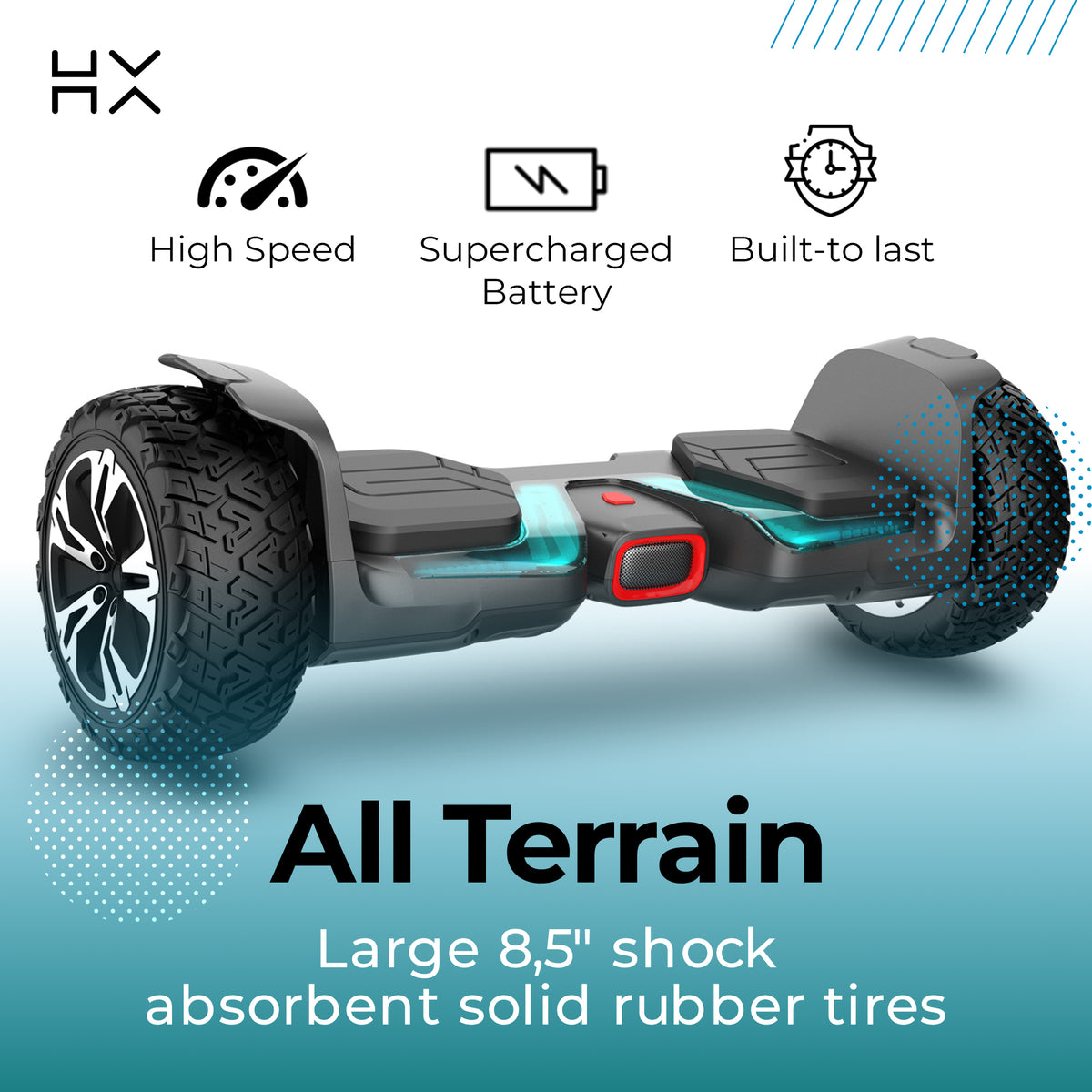 HX PHANTOM 3.0 - 8.5" HOVERBOARD